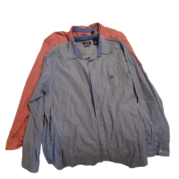Chaps | Shirts | Two Chaps Button Up Dress Shirt Collar Size Xl Tall ...